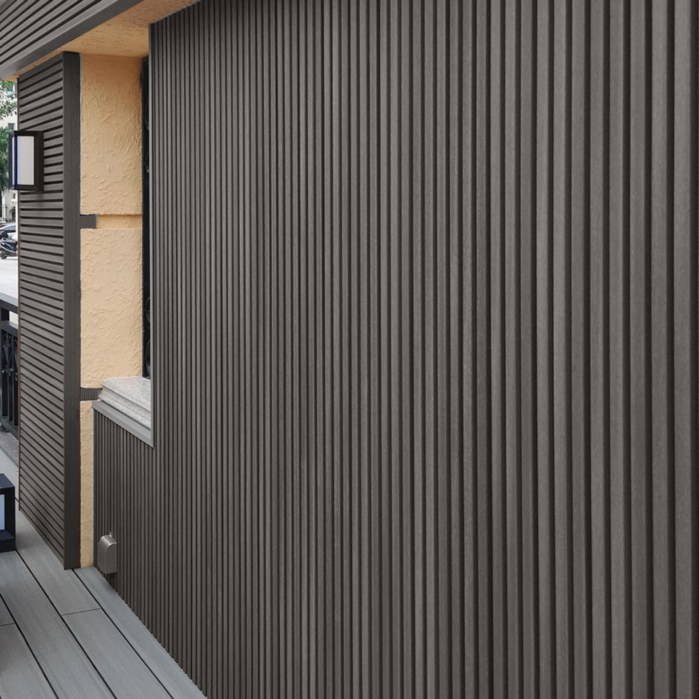 Composite Cladding Slatted Stone Grey - BPM SUPPLIES