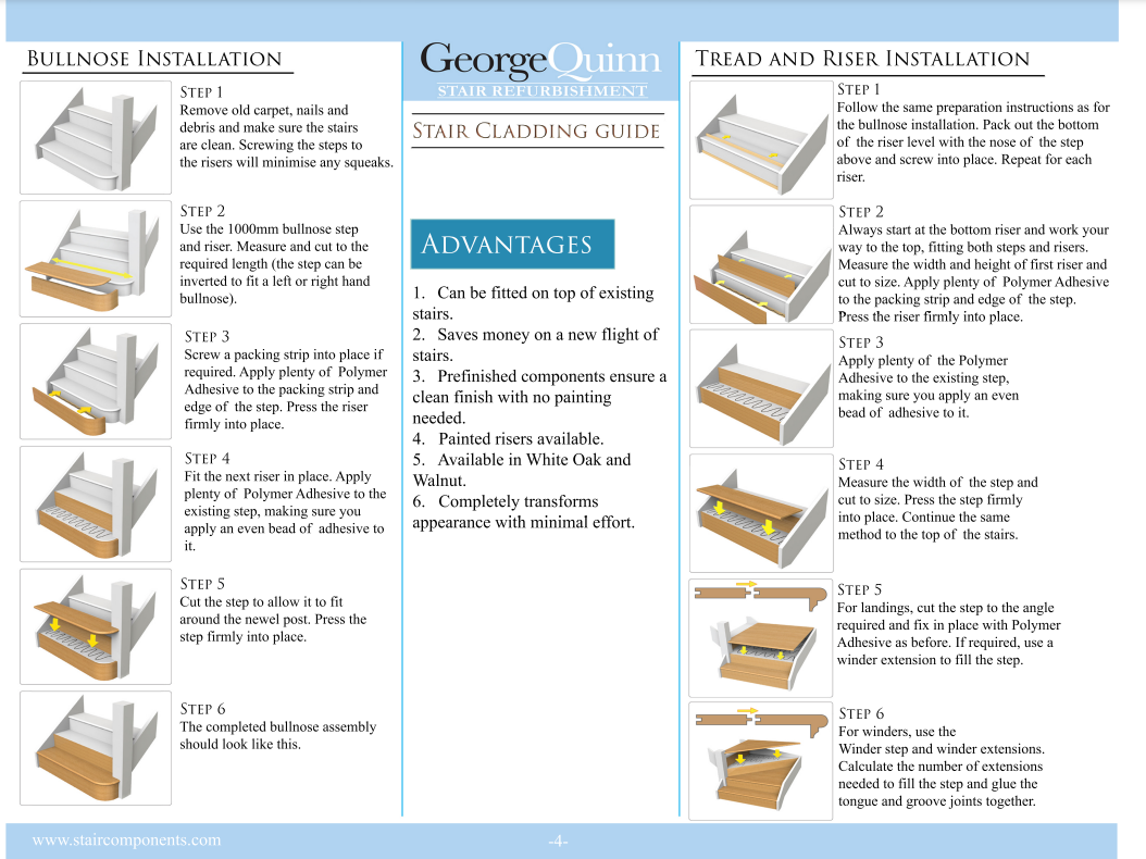Cladding Step - BPM SUPPLIES